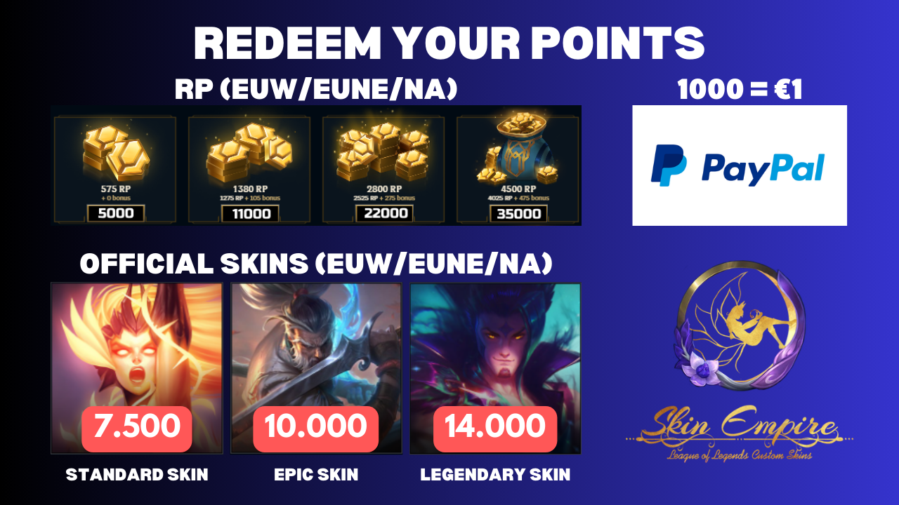 Rewards | Skin Empire